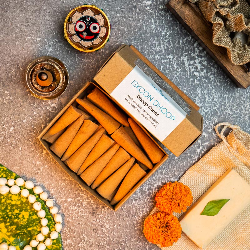 ISKCON Incense Dhoop Cones – I Love Mayapur
